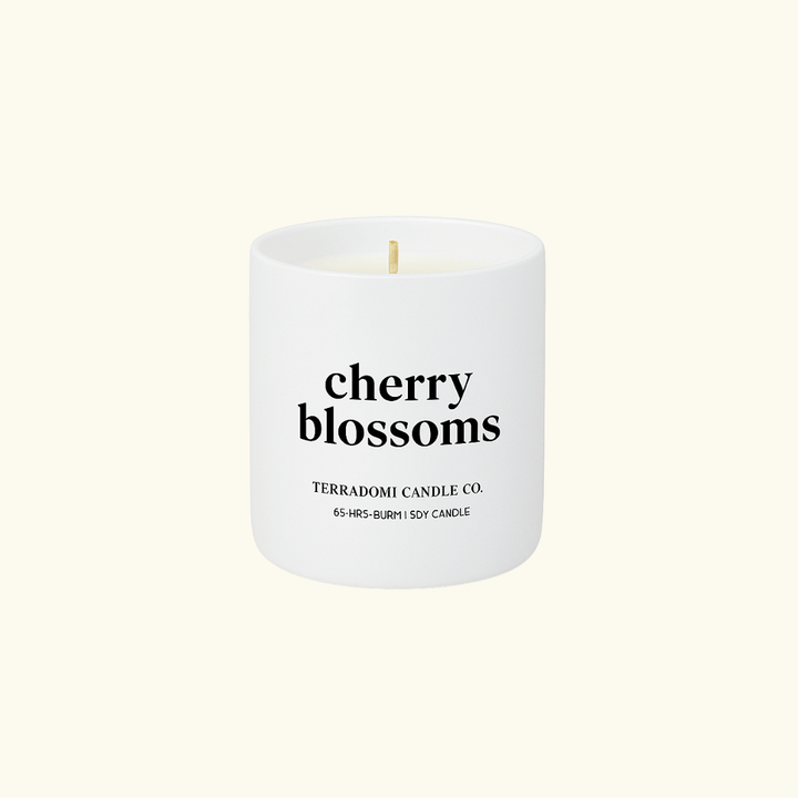 Light Floral Candle Scents | Hand Poured In Toronto – Terradomi Candle ...